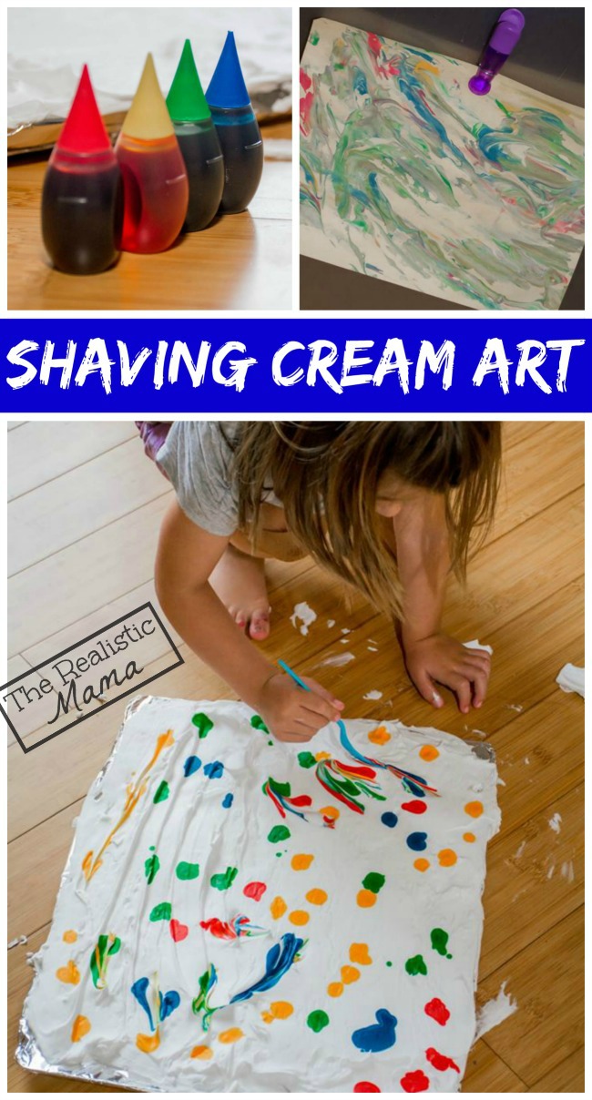 Shaving Cream And Food Coloring Craft at Larry Webb blog