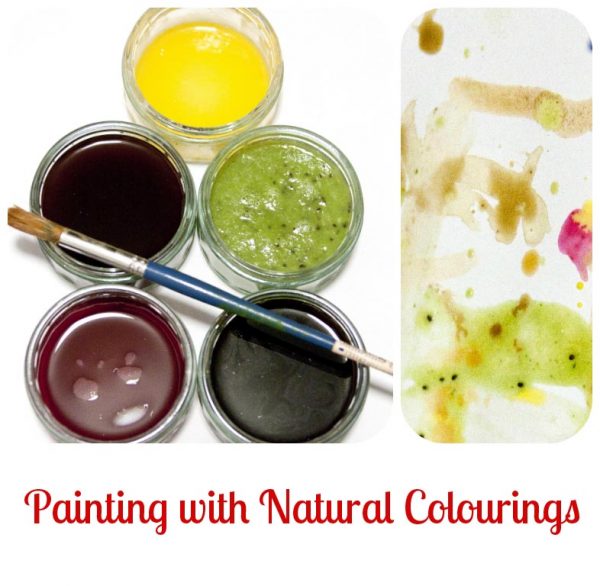 20 Edible Colors & Painting with Nature Activities - Mama's Happy Hive