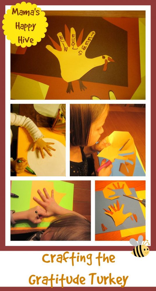 5 Crafting Gratitude Turkey Placemats - Mama's Happy Hive