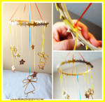 DIY Stars and Angels Mobile for Kids - Mama's Happy Hive