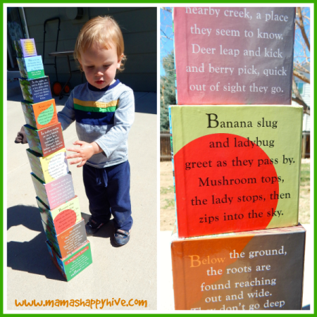 Tallest Tree Stacking Boxes for Hands On Learning - Mama's Happy Hive