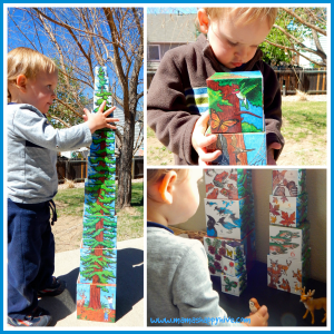 Montessori Inspired Botany Tree Exploration - Mama's Happy Hive