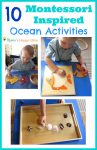 10 Montessori Inspired Ocean Activities - Mama's Happy Hive