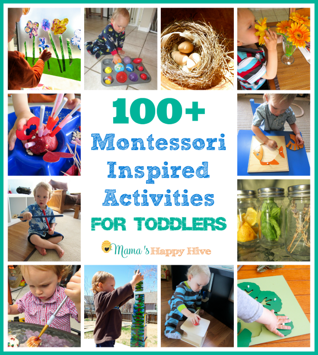 100 Montessori Inspired Activities For Toddlers Mama s Happy Hive