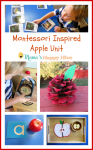 Montessori Inspired Apple Unit - Mama's Happy Hive