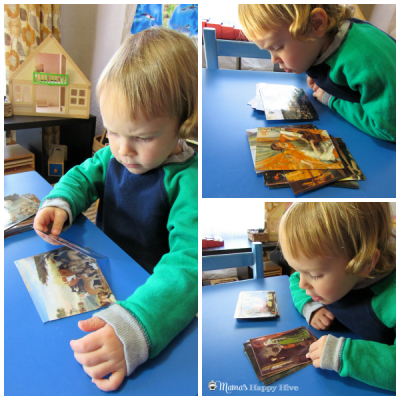 Montessori Art Appreciation for Toddlers - Mama's Happy Hive