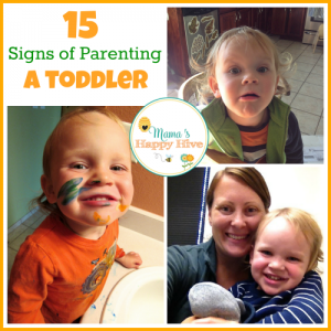 15 Signs of Parenting a Toddler