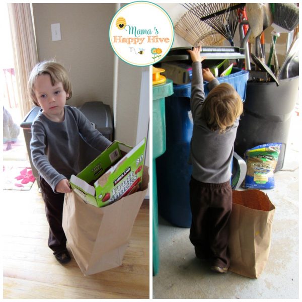 Practical Life Skills - Recycling for Kids - Mama's Happy Hive