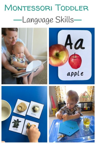 Montessori Toddler Language Skills to Use at Home