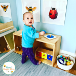 Montessori Inspired Homeschool Space with a Free Insect Art Printable