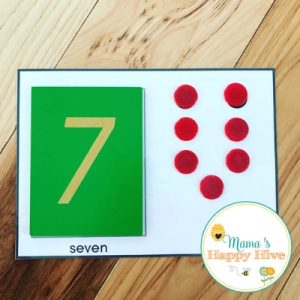 Montessori Counting Activities - Mama's Happy Hive